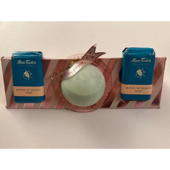 Other | Vintage Max Factor Hollywood World Of Beauty Soap Bar X2 And ...